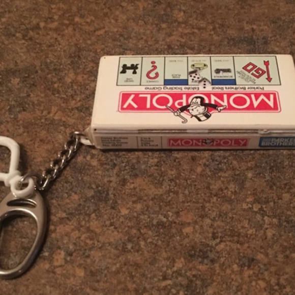 Other | Vintage Monopoly Keychain | Poshmark